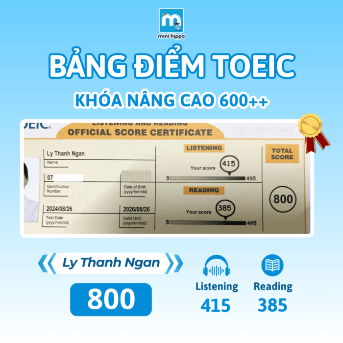 Khóa học Toeic